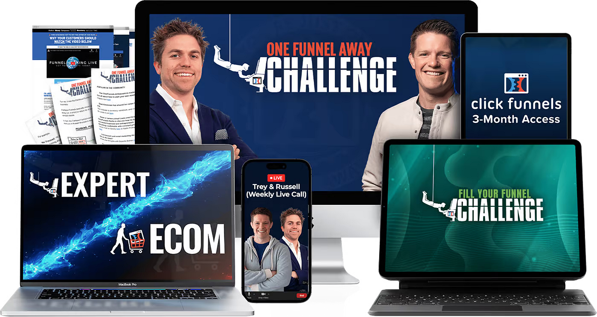 One Funnel Away Challenge Review & Bonus by Russell Brunson & Trey ...