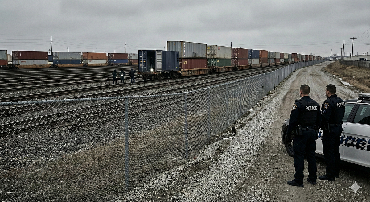 2 Officers. 100 Miles. 180 Thefts Per Day. Rail Theft Exposes the ...