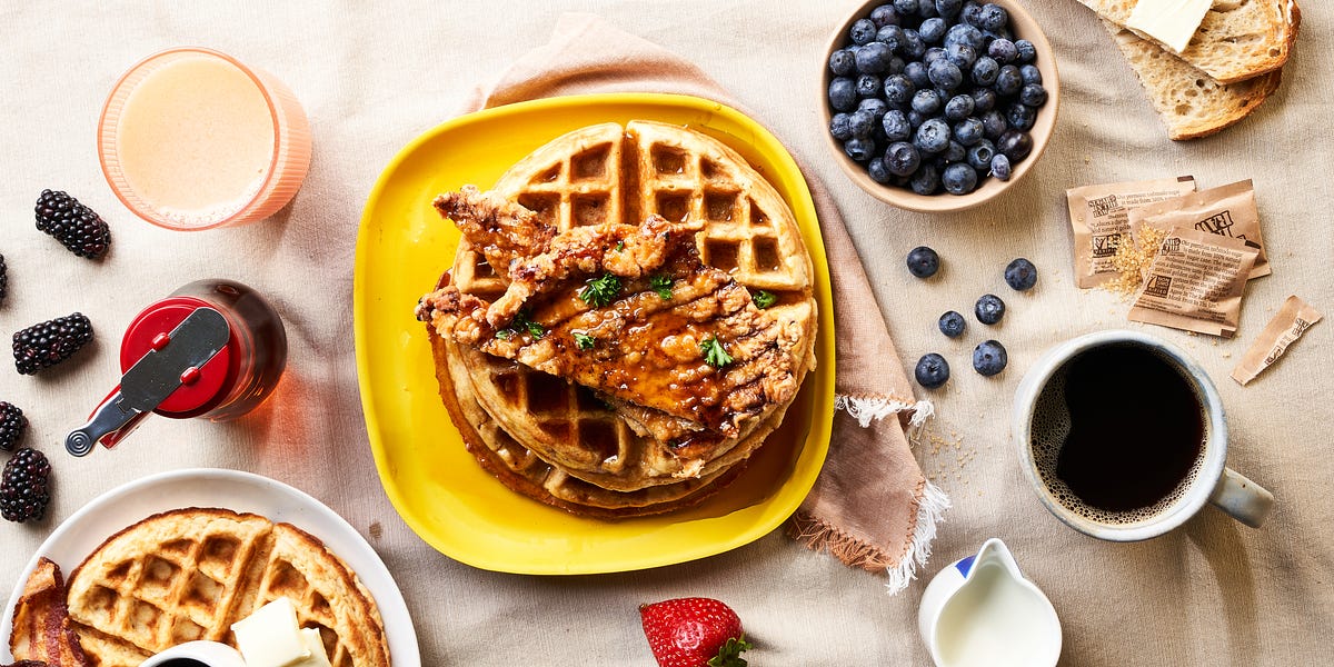 Celebrate National Waffle Day with this H-E-B chicken and waffles ...