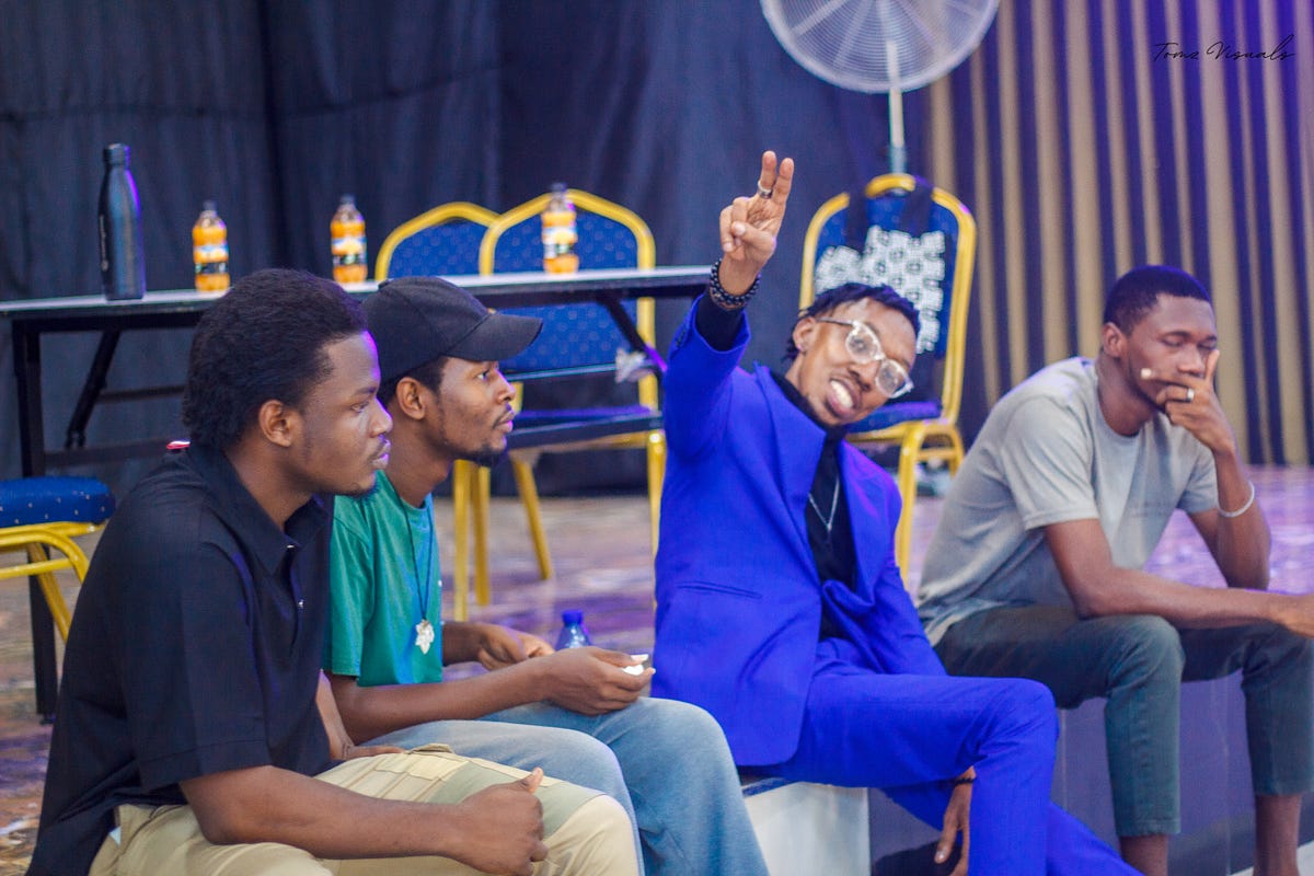 Uche Ugo:. The blue that keeps on giving. | by Toluwase Olugbemiro | Medium
