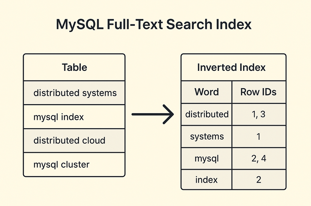 Full-Text Search Index in MySQL — When You Actually Need It | by Bakti ...