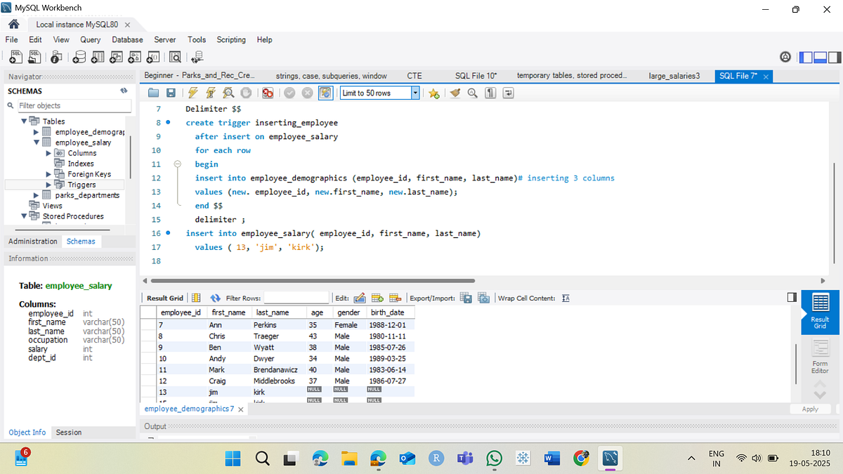 Automating SQL: Triggers and Events Explained with Real Practice and ...