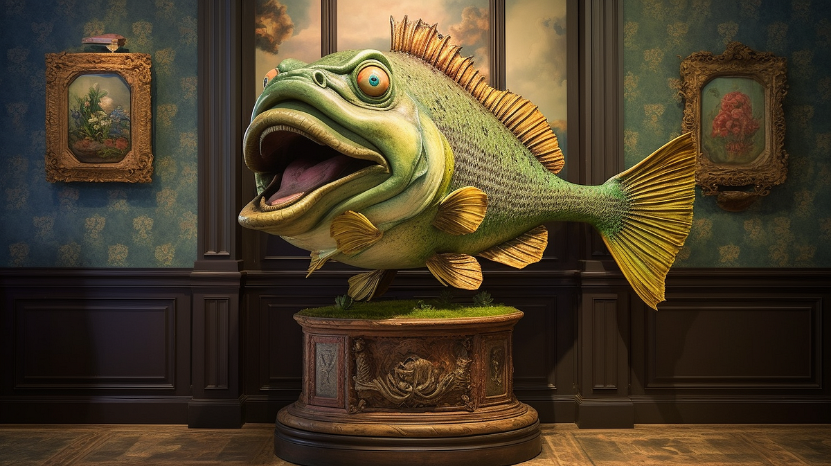 The Big Mouth Impact of Billy Bass in the High Art World | by Duck AI ...