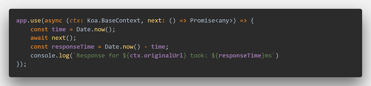 TypeScript with Koa: Writing Middlewares | by Abu Ashraf Masnun | Medium