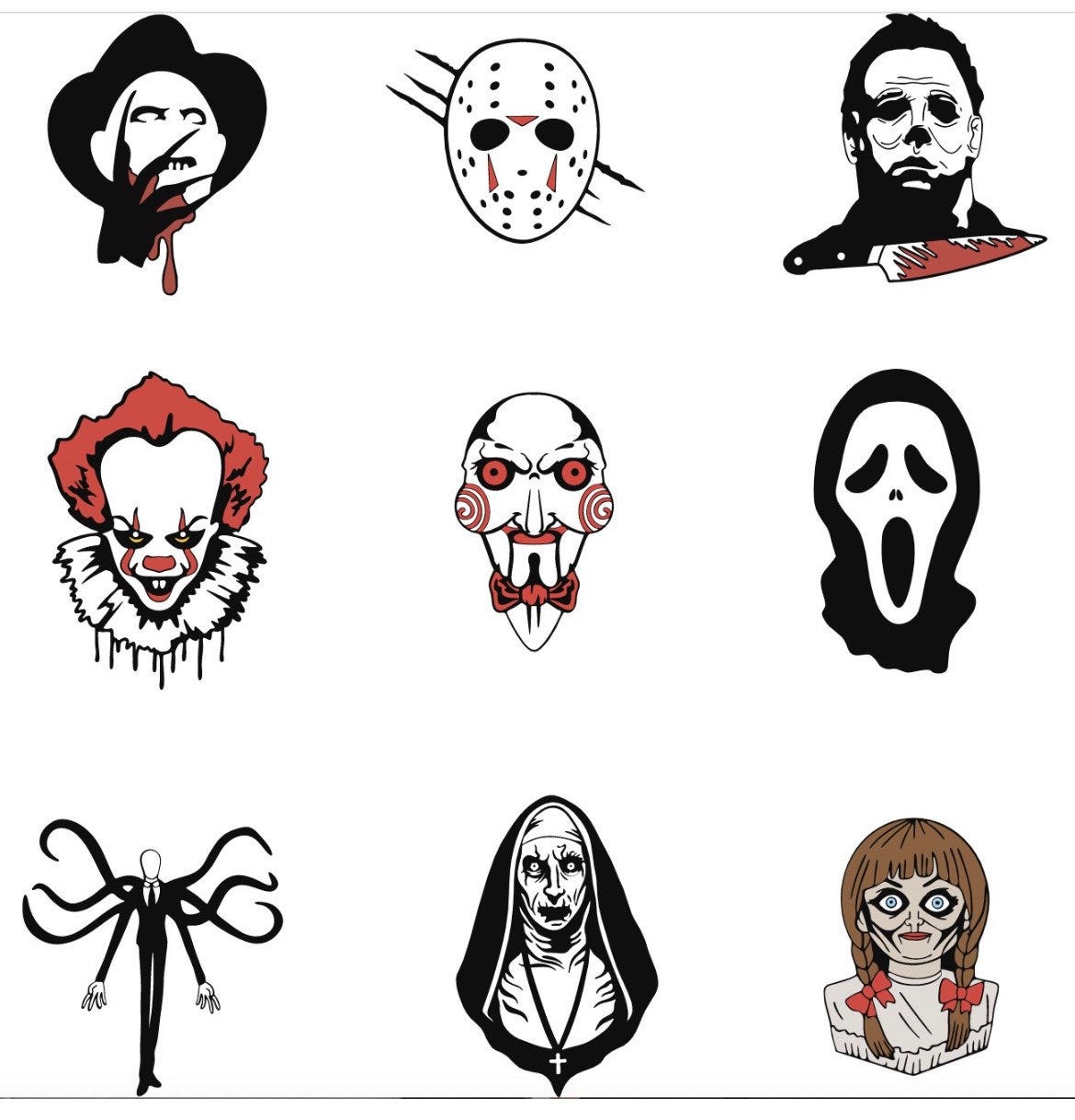 Horror movie SVG | Horror Movie Monster SVG | Halloween Character SVG ...