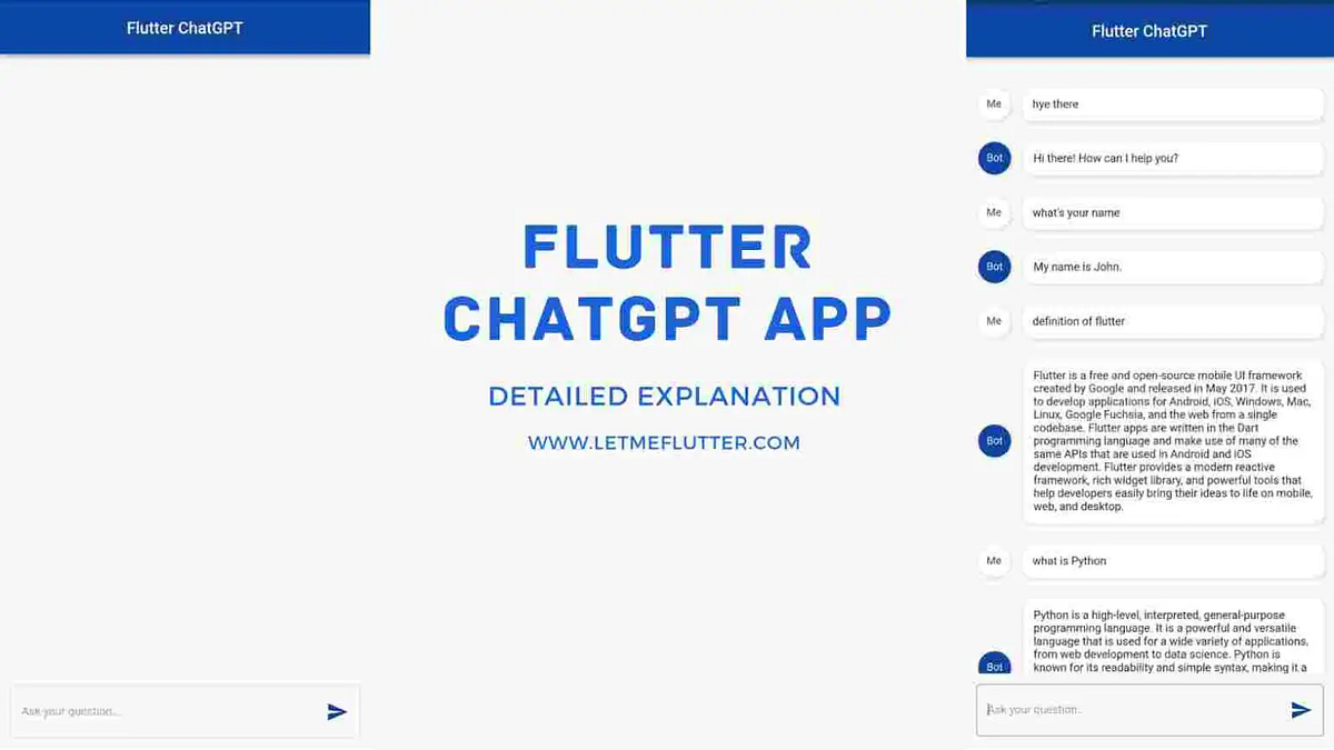 How To Build Flutter ChatGPT App [Free Source Code] | by Zeeshan Ali | Medium