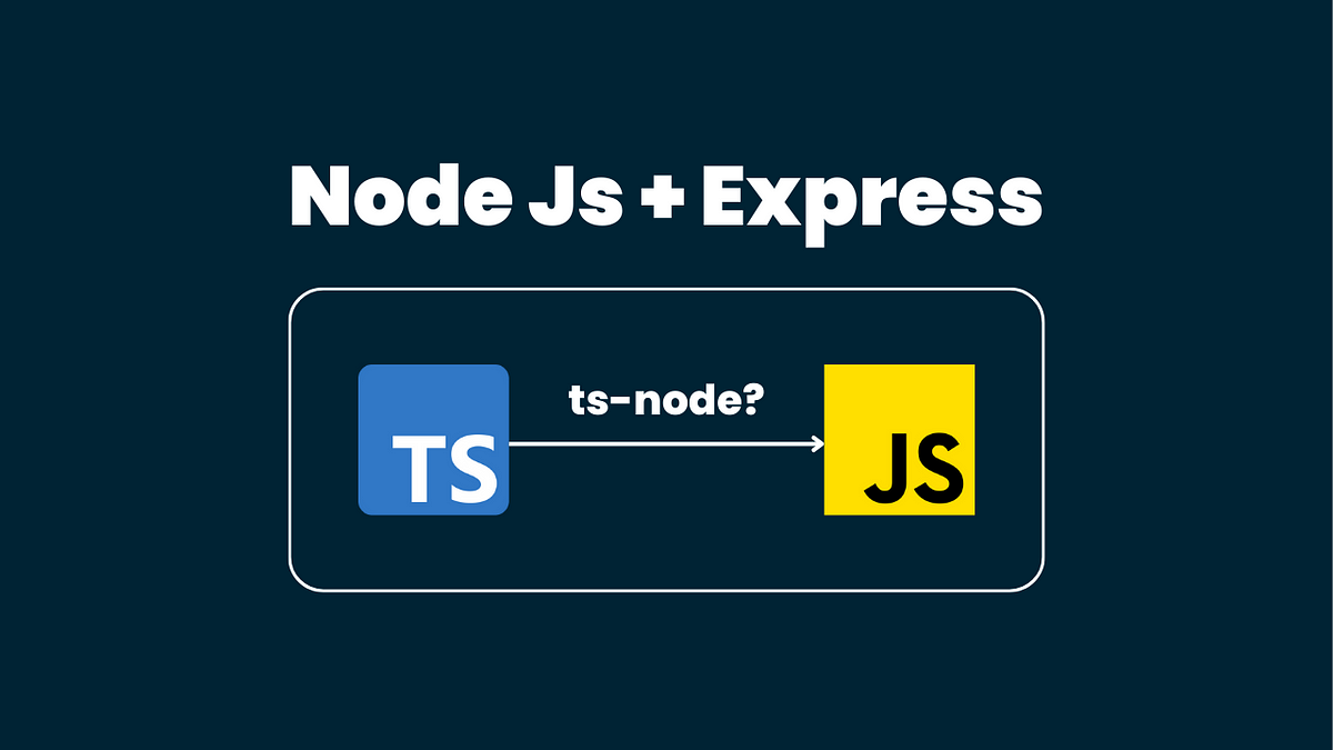 TypeScript with Node js — A complete guide | by Naveen RK | Medium TypeScript with Node js — A complete guide | by Naveen RK | Medium