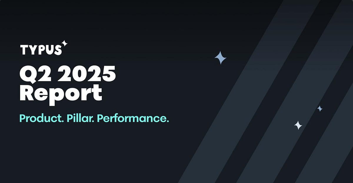 Typus Finance Q2 2025 Report: Product. Pillar. Performance. | by Typus Finance | Jul, 2025 | Medium