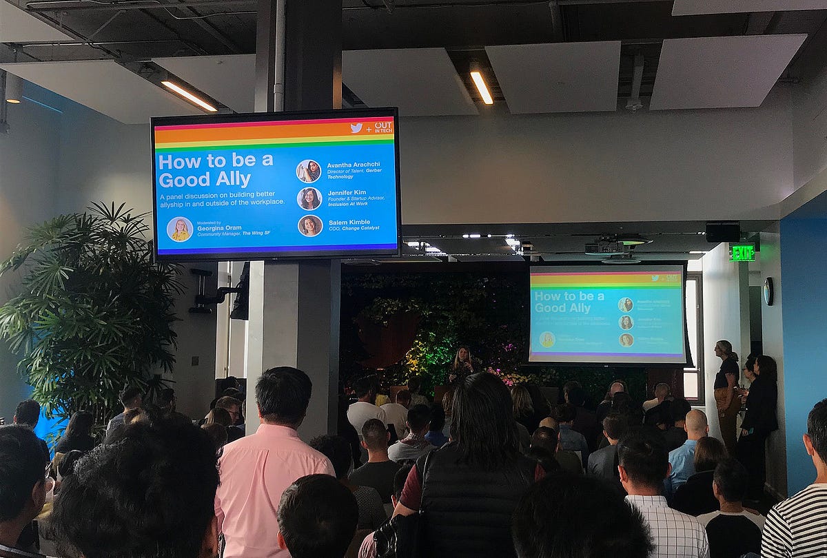 Out in Tech SF | How to be a Good Ally — A Recap | by Mickey Boxell | Medium
