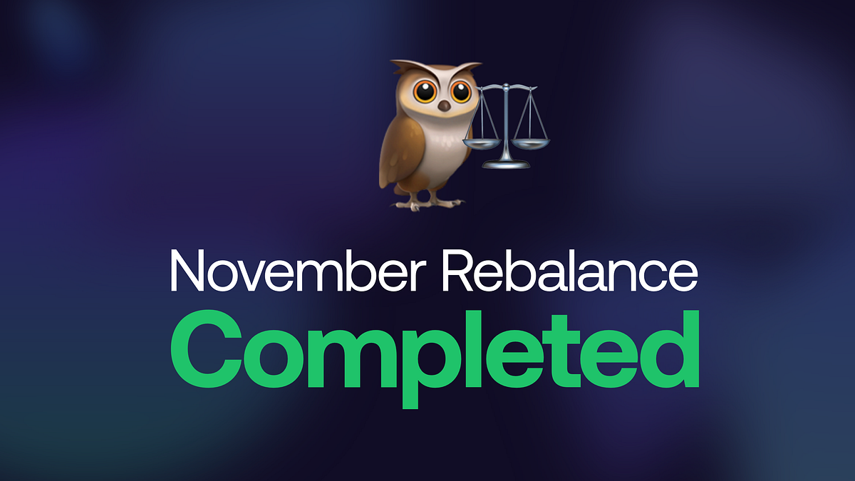 DeFi Pulse Index November Rebalance Completed | by Anthony Sassano ...