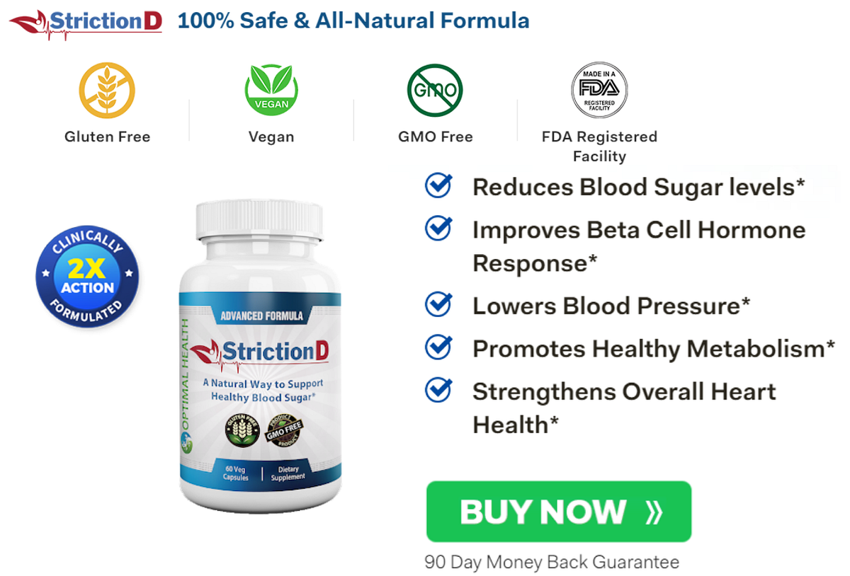 Exploring StrictionD: A Detailed Review of its Ingredients and Results ...