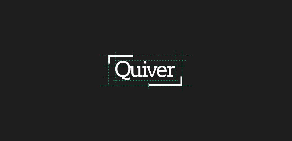 Case Study: Logo Design Quiver. The process of creating a unified logo ...