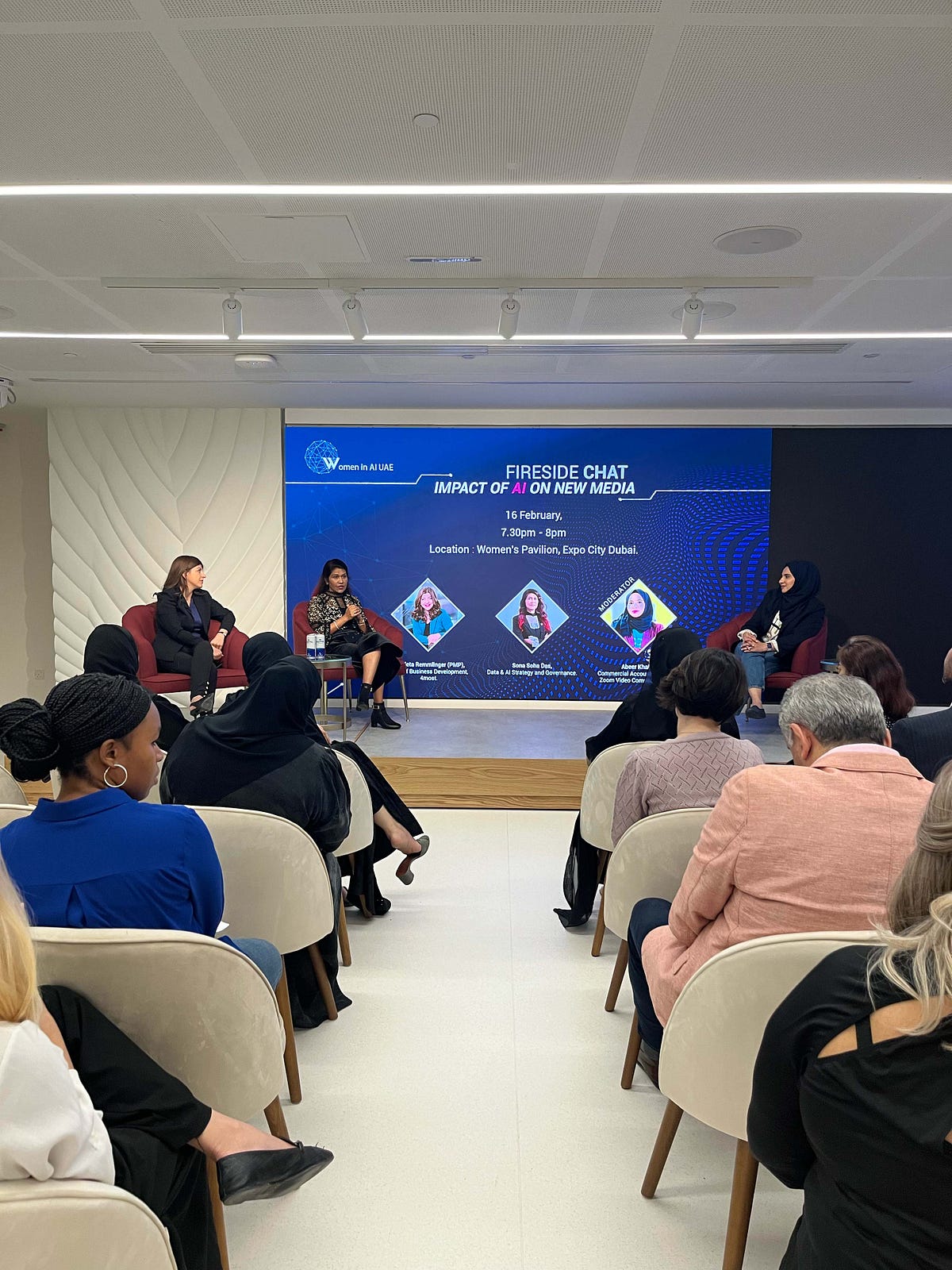 854: Women in AI (UAE) — Session. As soon as I walked into the buzzing ...