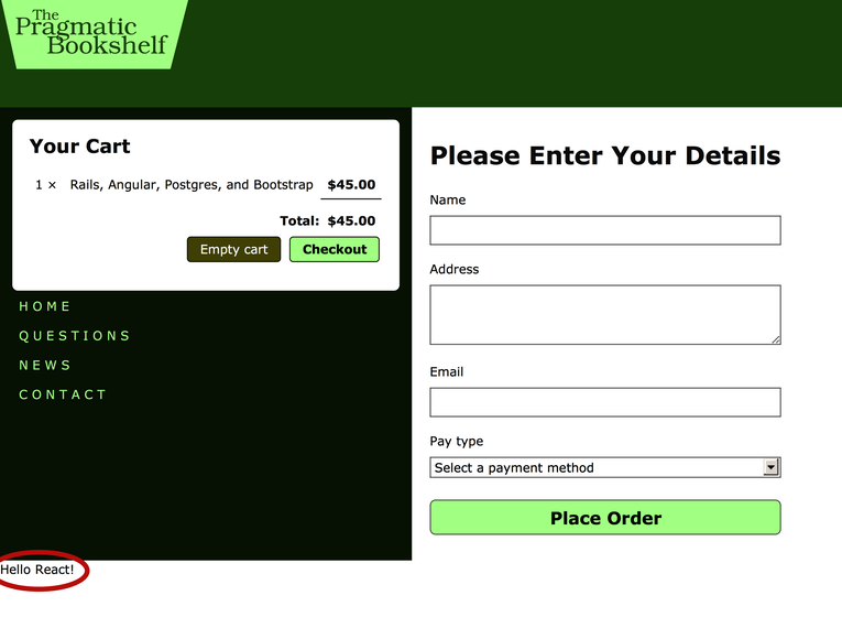 Iteration H1: Adding Fields Dynamically t o a Form | Agile Web Development with Rails 6 by Sam ...