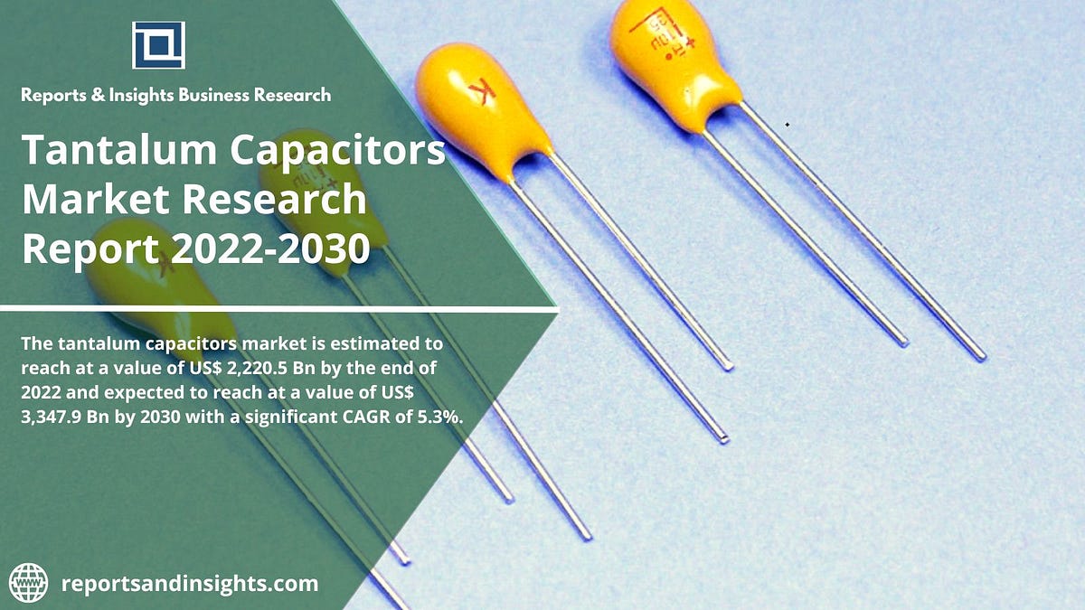 At a Value of US$ 2,220.5 Bn, Tantalum Capacitors Market Top Demand ...