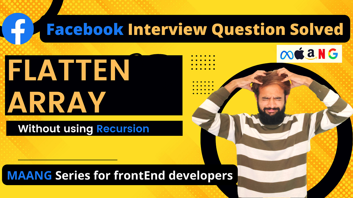 Solve Meta, Amazon, Google, Apple, Microsoft frontEnd developer interview question | by Vasanth ...
