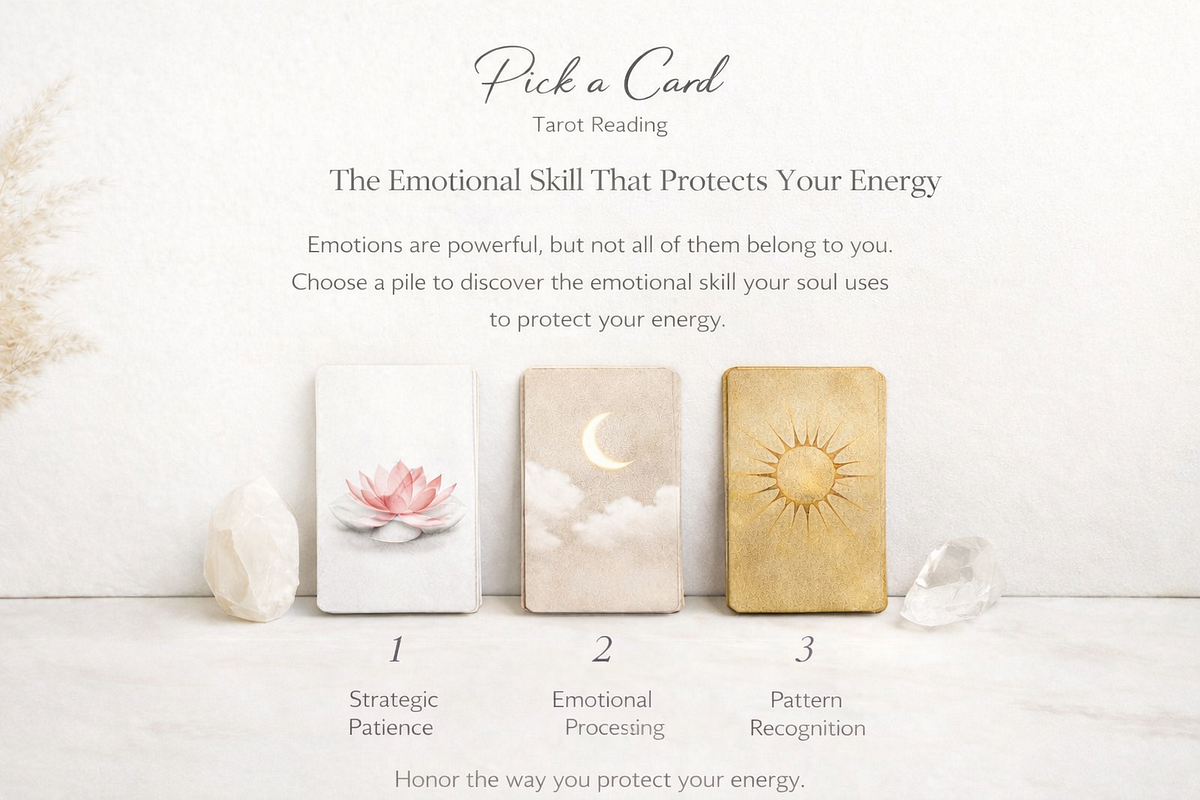 Pick a Card Tarot Reading- The Emotional Skill that Protects your ...