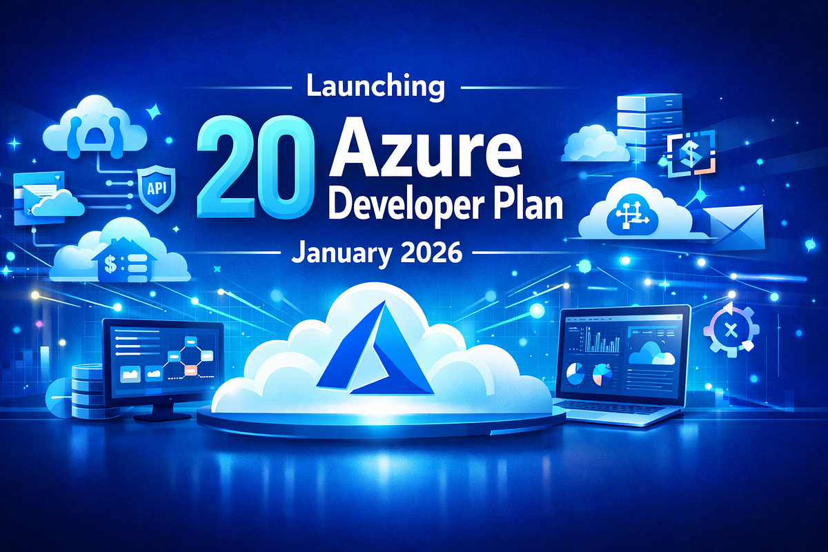 Launching 20-Topic Azure Developer Learning Plan | by riovtech | Medium