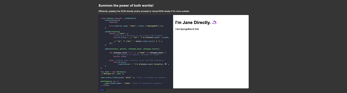 An agnostic, reactive & minimalist JS UI library | by Duminda Jayasena ...