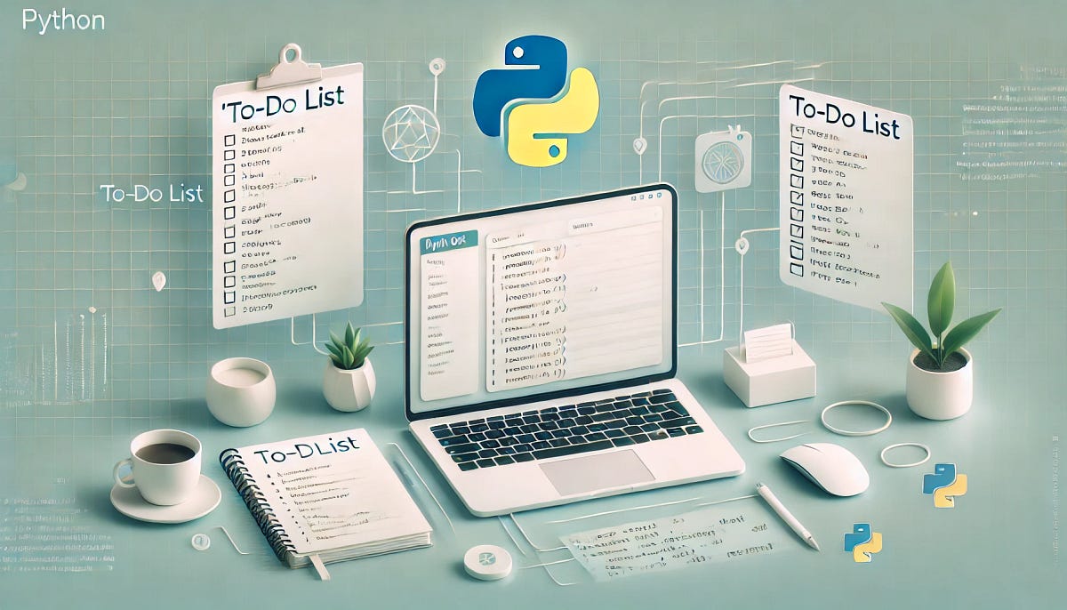 Python Projects Series: A To-Do List Application with a User-Friendly ...