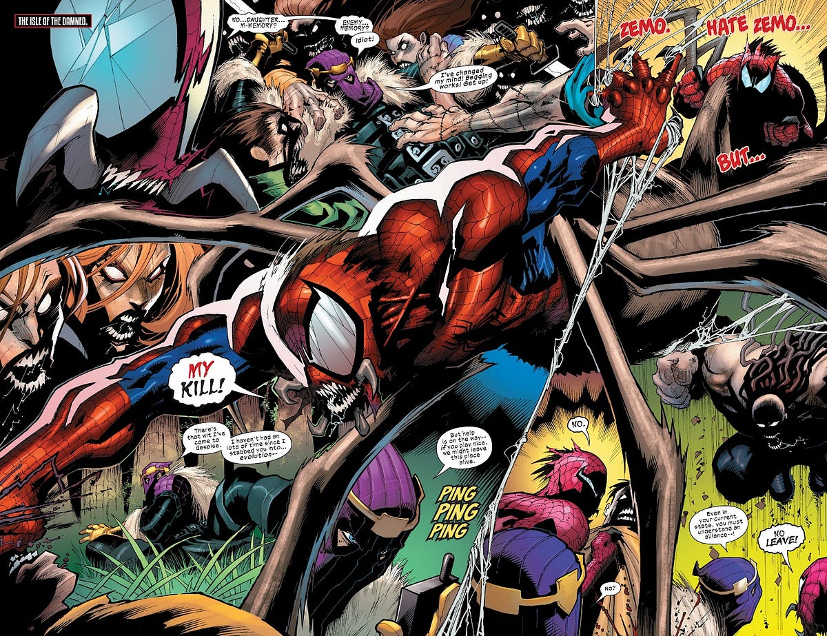 Comic Book Haiku — Savage Spider-Man #1 - The Ugly Monster - Medium