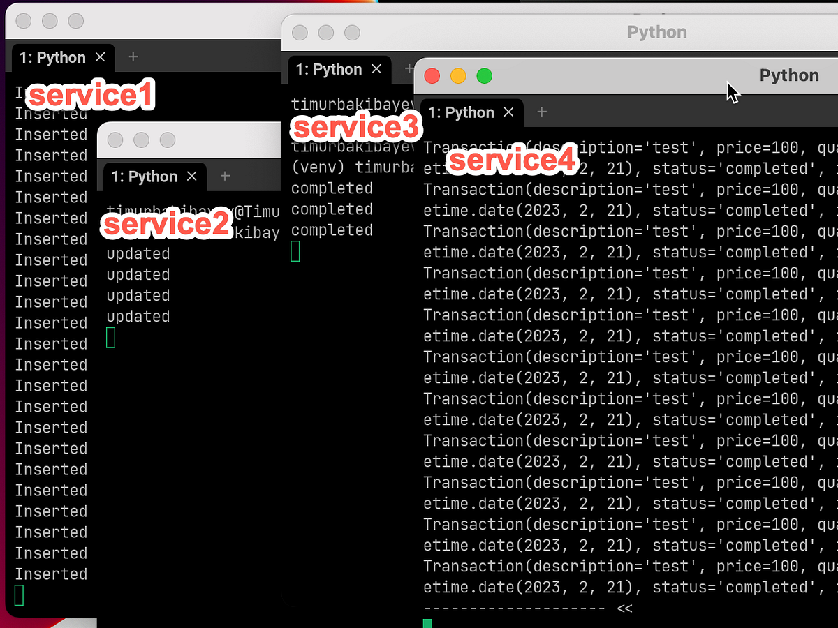 Microservices for Dummies in Python | by Timur Bakibayev, Ph.D. | Geek Culture | Medium