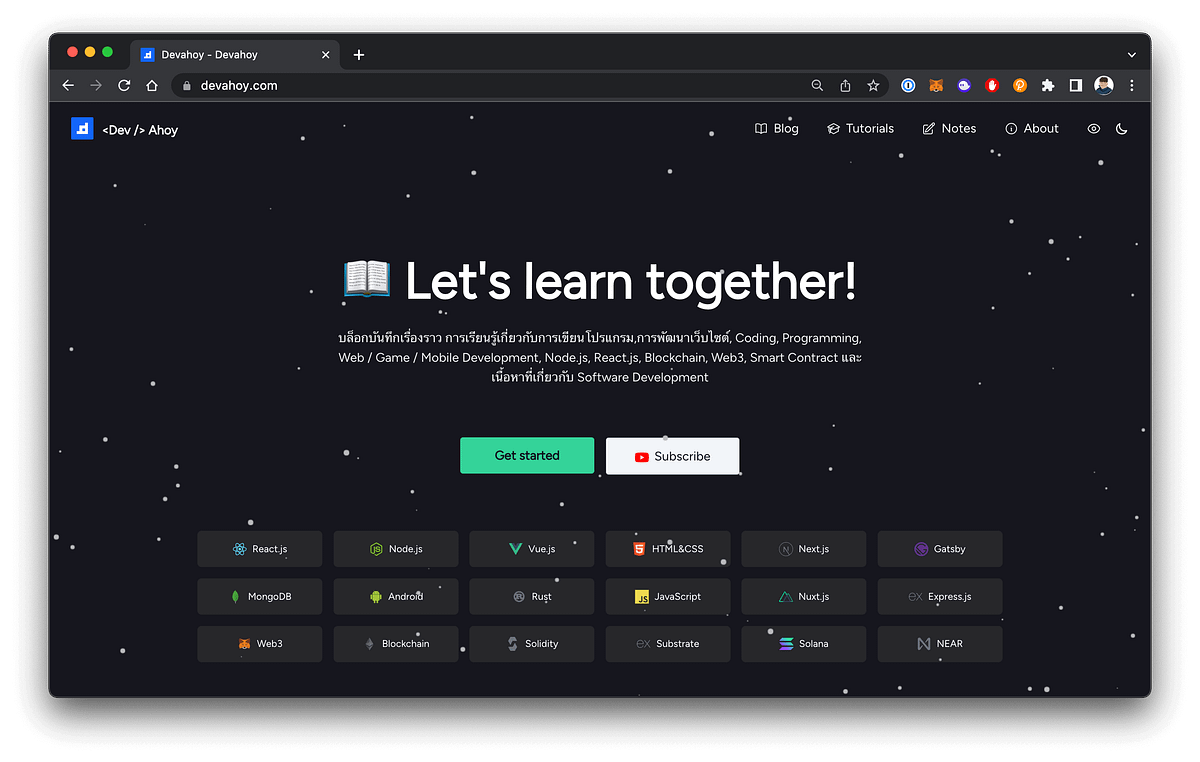 2022 Year In Review — Devahoy. สวัสดีครับ 👋 มาดูสรุป ปีที่ผ่านมา… | by Chai Phonbopit | Devahoy