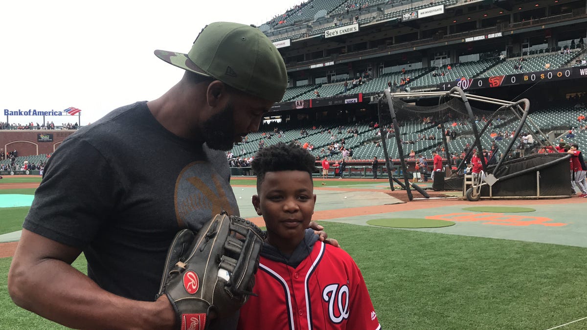 Through 14-year old Drew Jackson, Denard Span sees the impact of his ...
