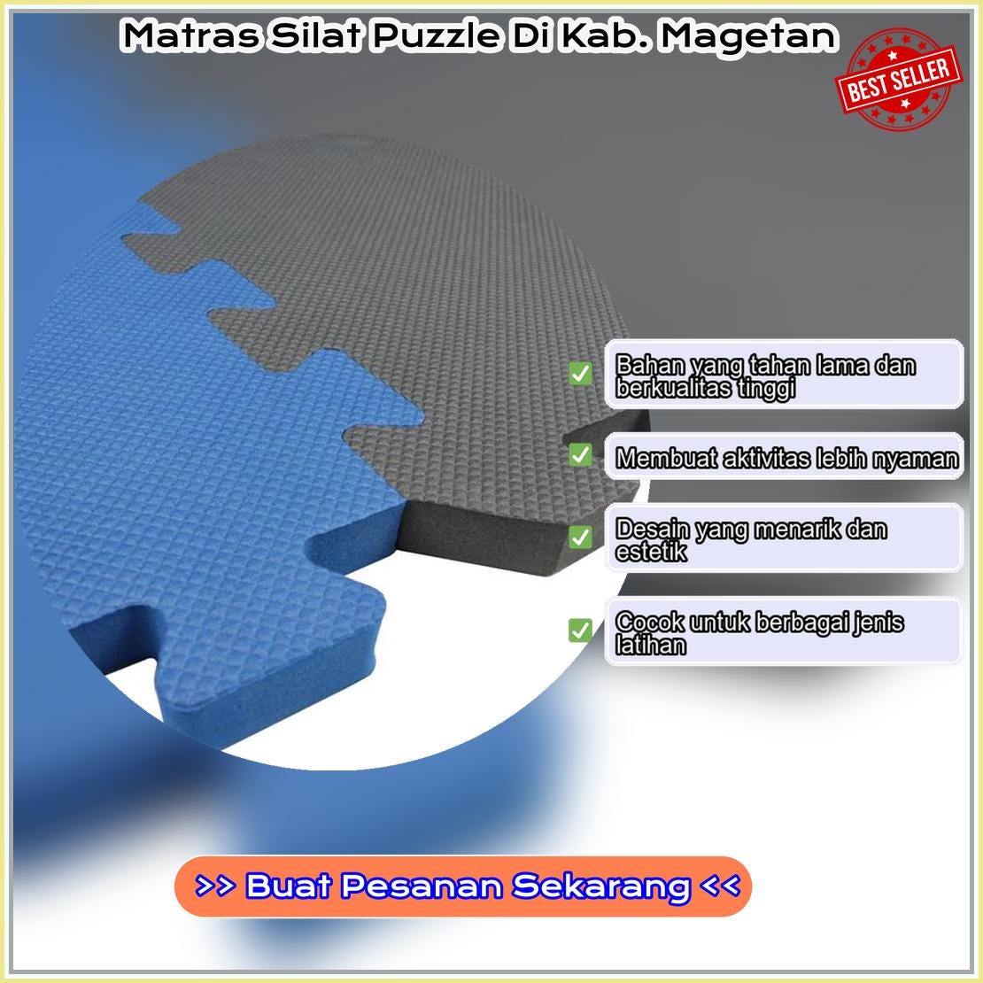 Matras Silat Puzzle Di Kab Magetan - Matras Pabrik - Medium