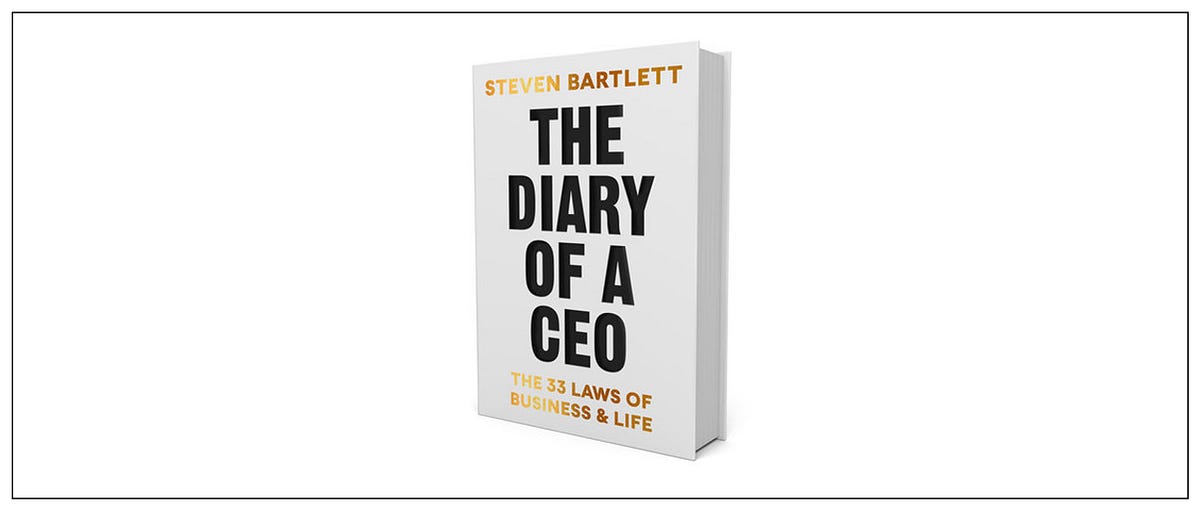 Diary of a CEO Book Review | Medium