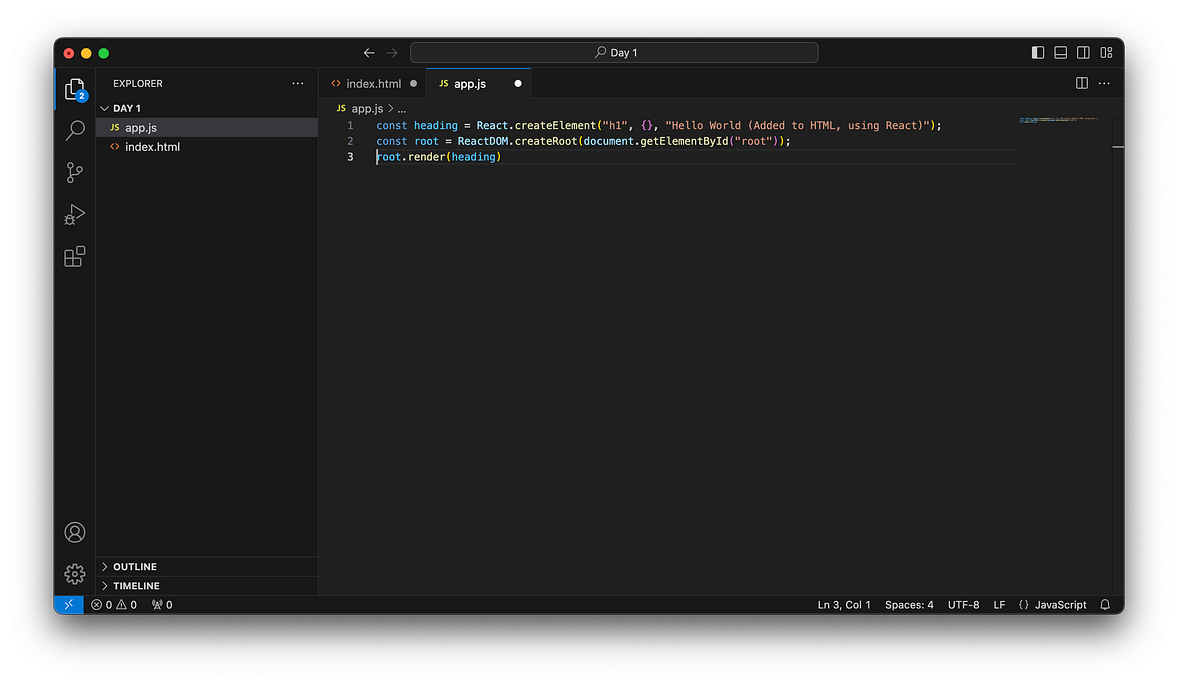 Day 2 of React! As an iOS Developer | by Akashlal Bathe | Medium