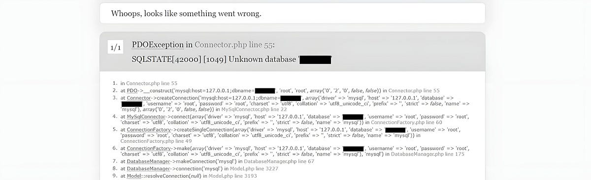 Whoops, looks like something went wrong. | by Niclas Kjellin | Feb, 2025 | Medium