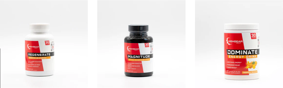 The Best Daily Supplements for Men | by High Gear Health | Medium