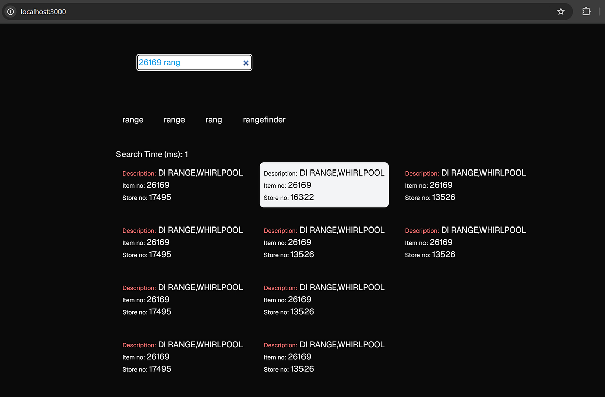 Typesense: (simple) search (app). Typesense is an open-source, in-memory… | by Venku Buragadda ...