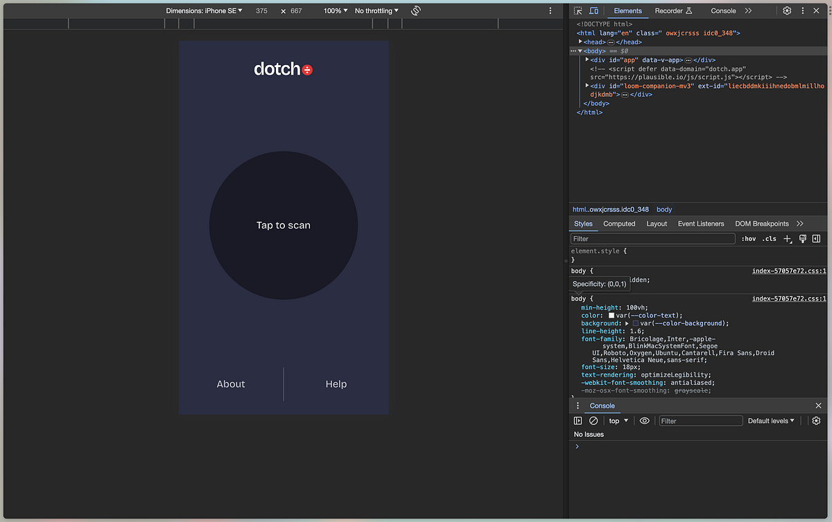 Dotch.app. This weekend, I designed and built… | by Opemipo | Helloworld | Sep, 2023 | Medium