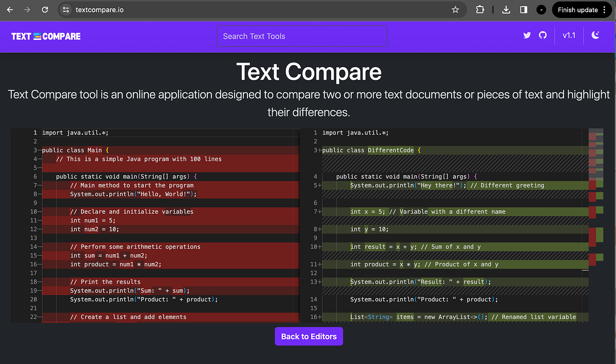 Text Comparison 101: Simplifying Text Differences | by Varnika bir ...