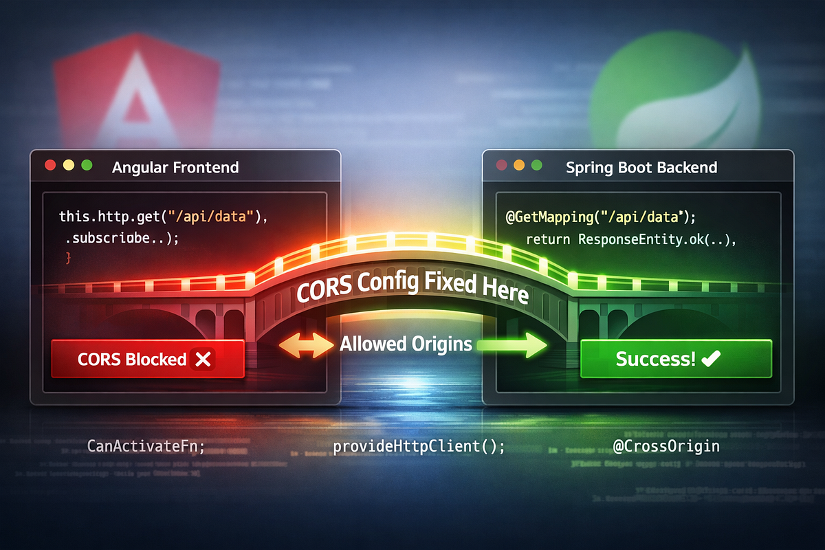 Angular + Spring Boot: Handling “CORS” Errors Once and For All | by CodePulse | Jan, 2026 ...
