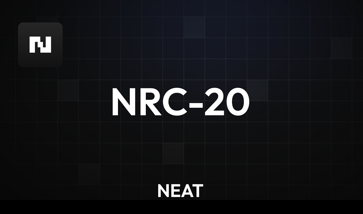 Deep Dive into NRC-20: Understanding the New Token Standard | by NEAT inscription-near | NEAR ...
