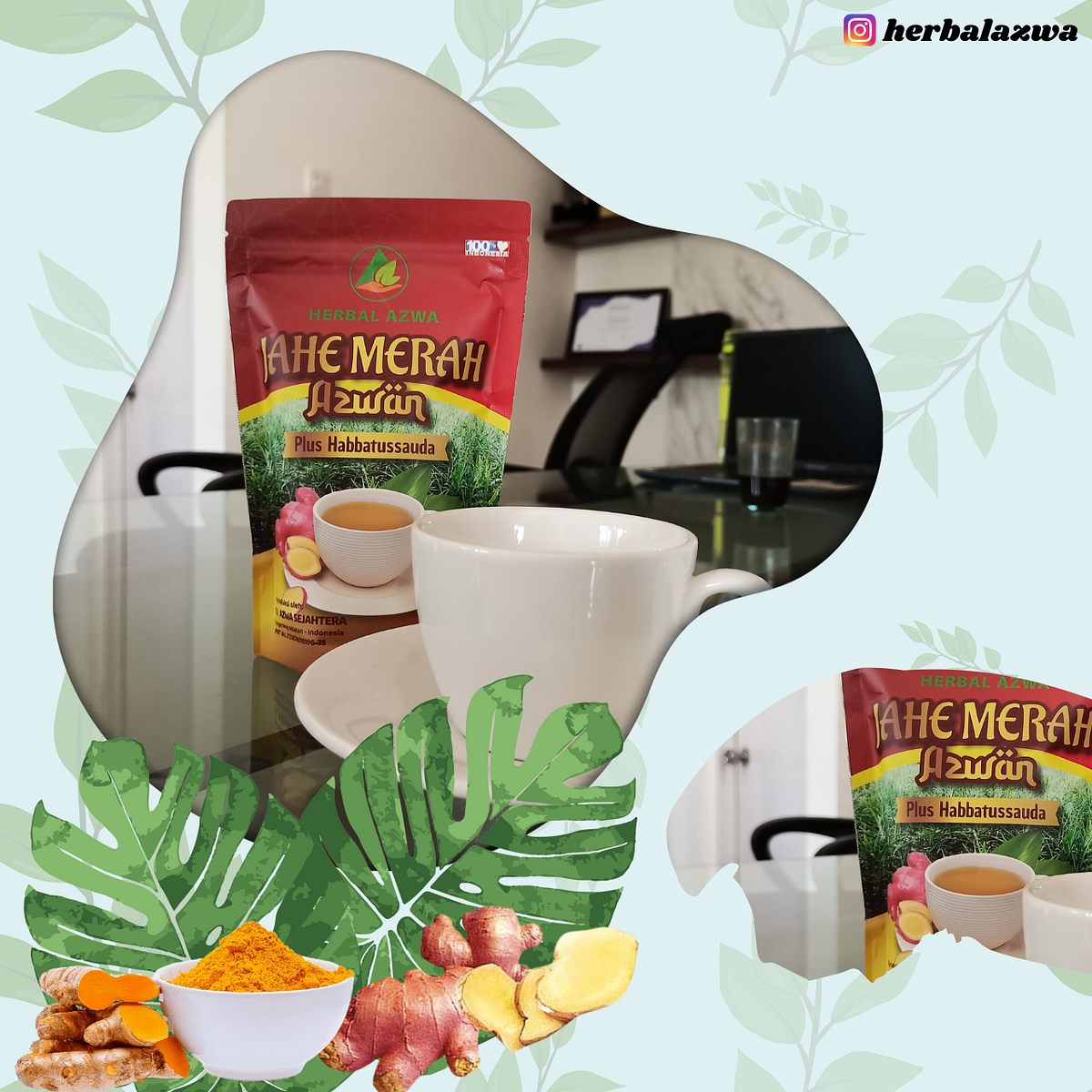 jahe muda Produk Minuman Kesehatan Jahe Merah Herbal Azwa adalah Jahe ...