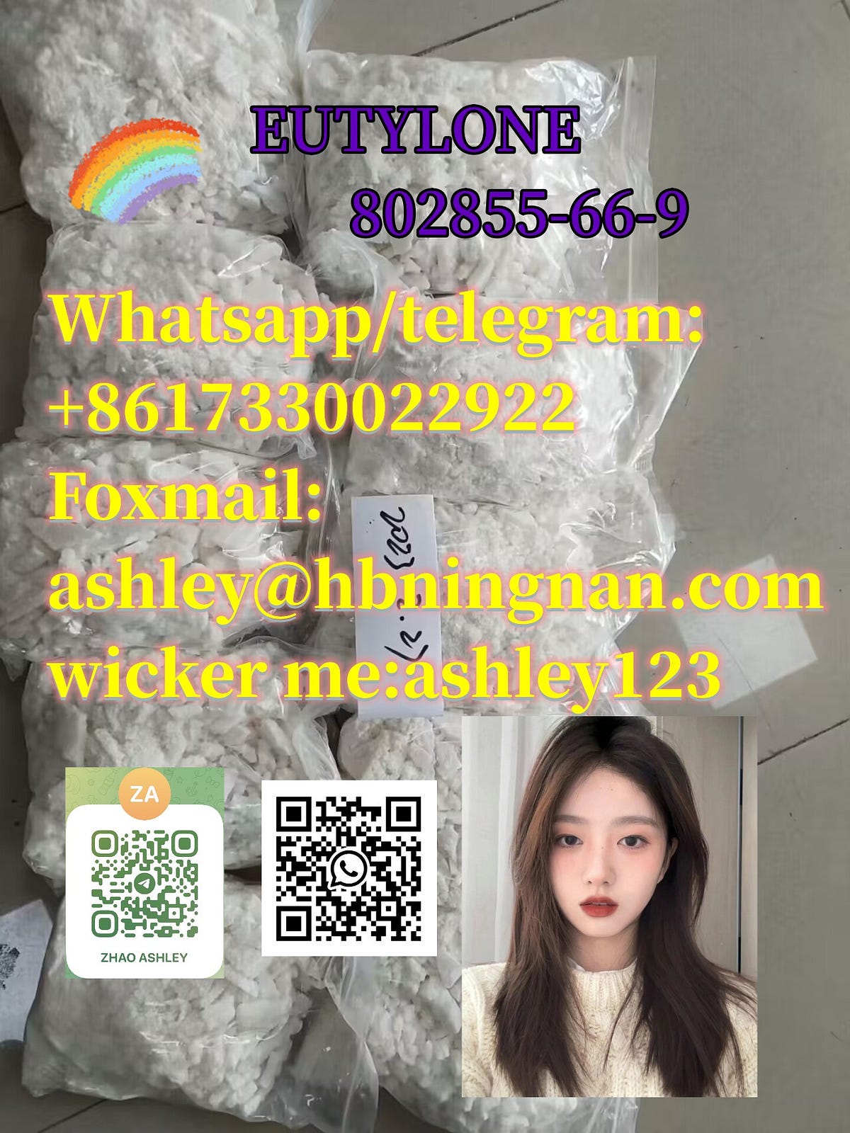cas 802855–66–9 EUTYLONE crystal Factory wholesale supply, competitive ...