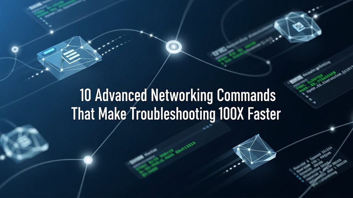 10 Advanced Networking Commands That Make Troubleshooting 100X Faster ...