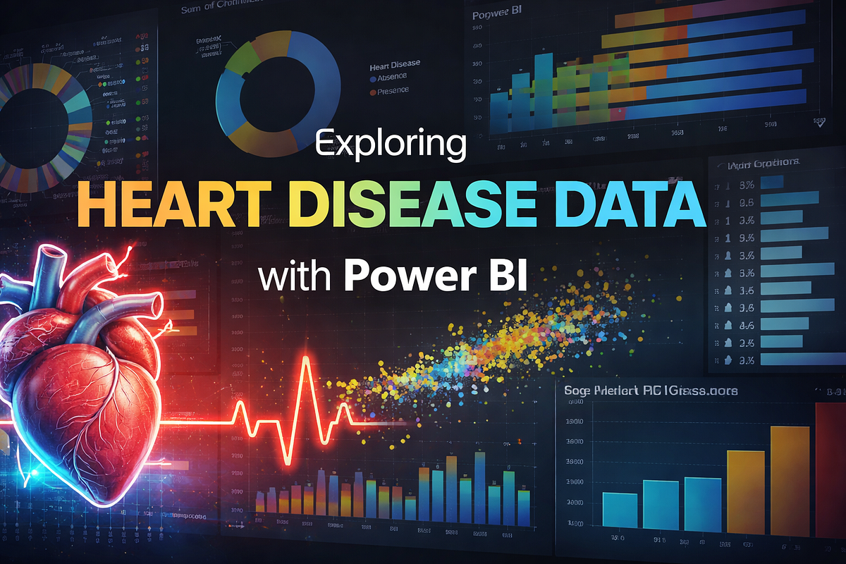 🫀 Exploring Heart Disease Data with Power BI: From Raw Data to ...