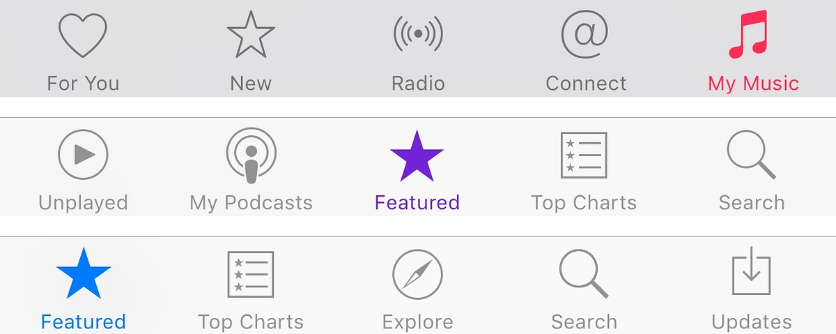 Creating a customized tab bar in iOS with Swift | by Boleigha Mark ...