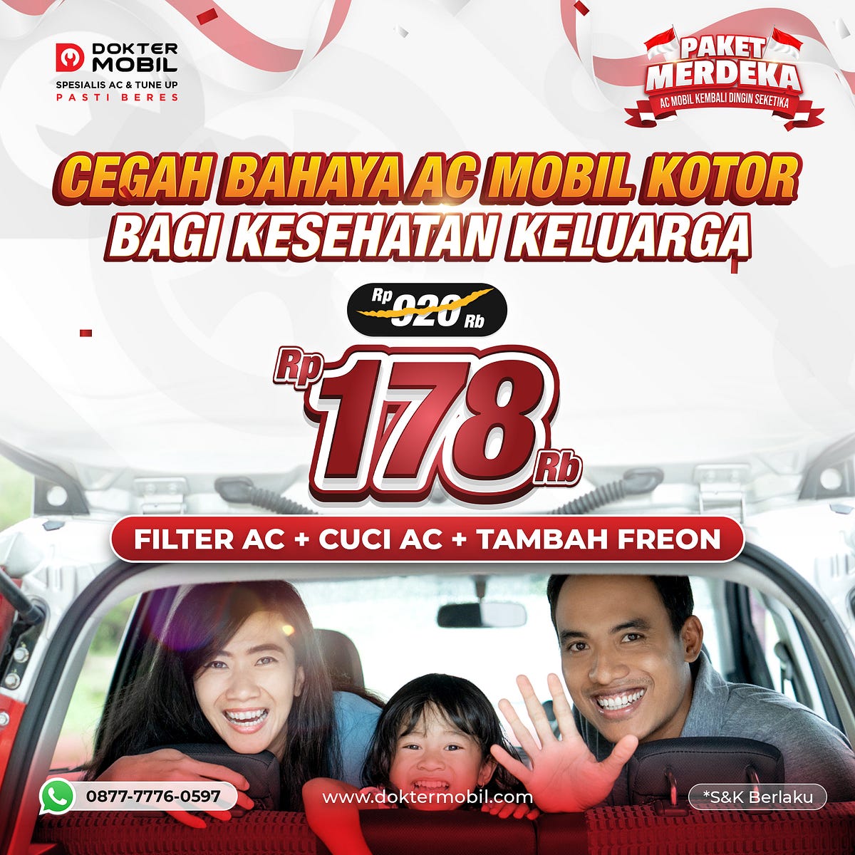 PAKET Merdeka Dokter Mobil service AC Lengkap 178 Ribu Toyota Calya - UtopiaAuto - Medium
