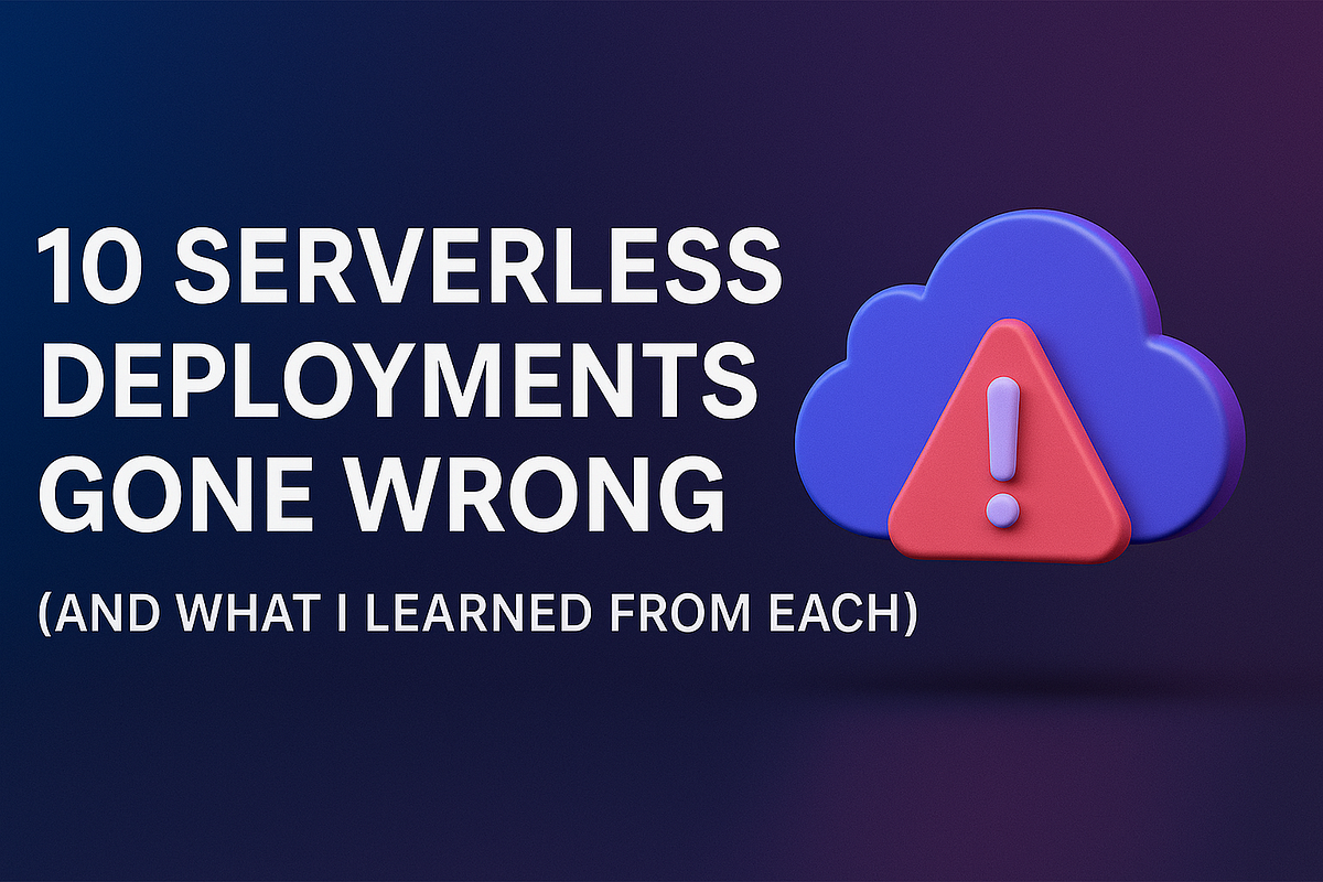 10 Serverless Deployments Gone Wrong (and What I Learned From Each ...
