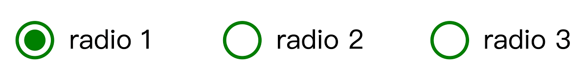 自定義input radio樣式. 前言： | by Taris Chang | Medium