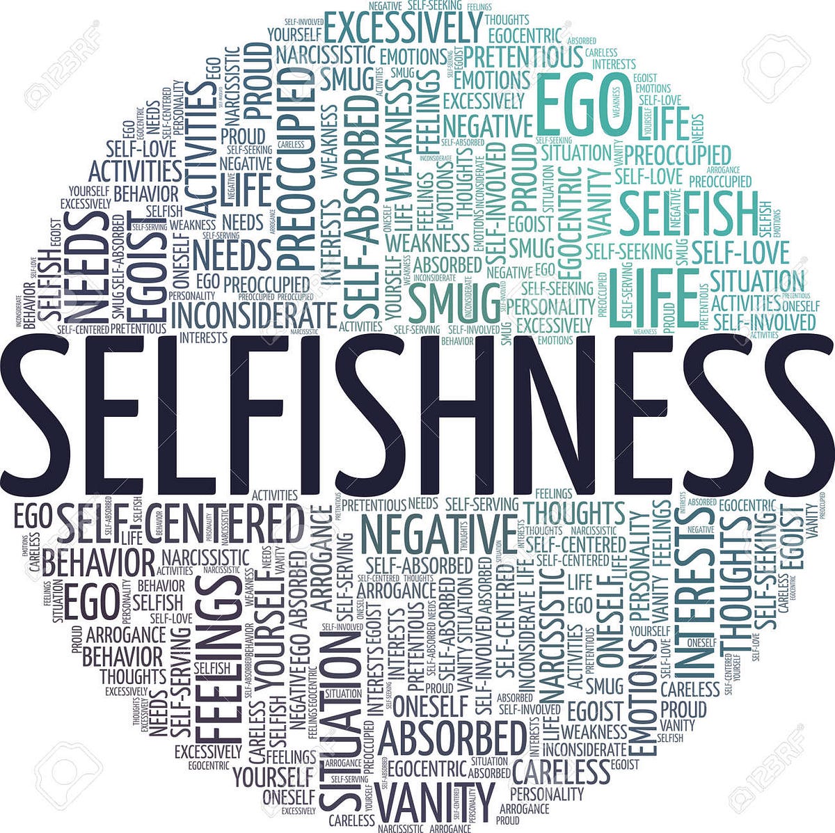 Selfishness. Selfishness /shallow self-love | by INDIANH.r | Medium