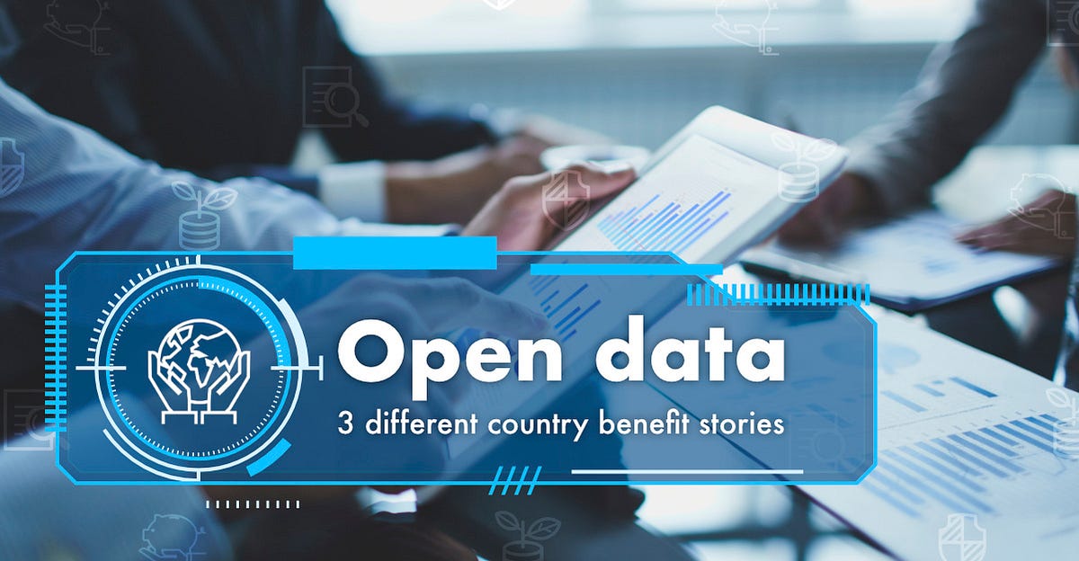 Open Data: 3 success stories from 3 countries | by Transparent Data ...