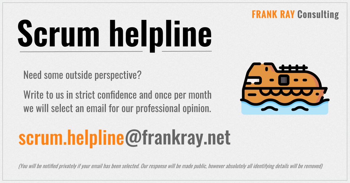 Scrum helpline - Frank Ray Consulting - Medium