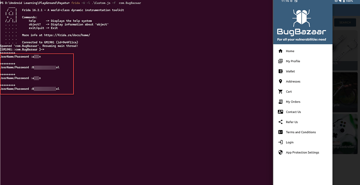 Bypassing Log.d() for Credential Extraction: A Frida Script Approach ...